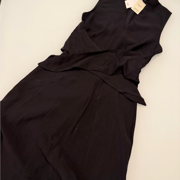 Mango | Dresses | Mango Black Midi Dress | Poshmark